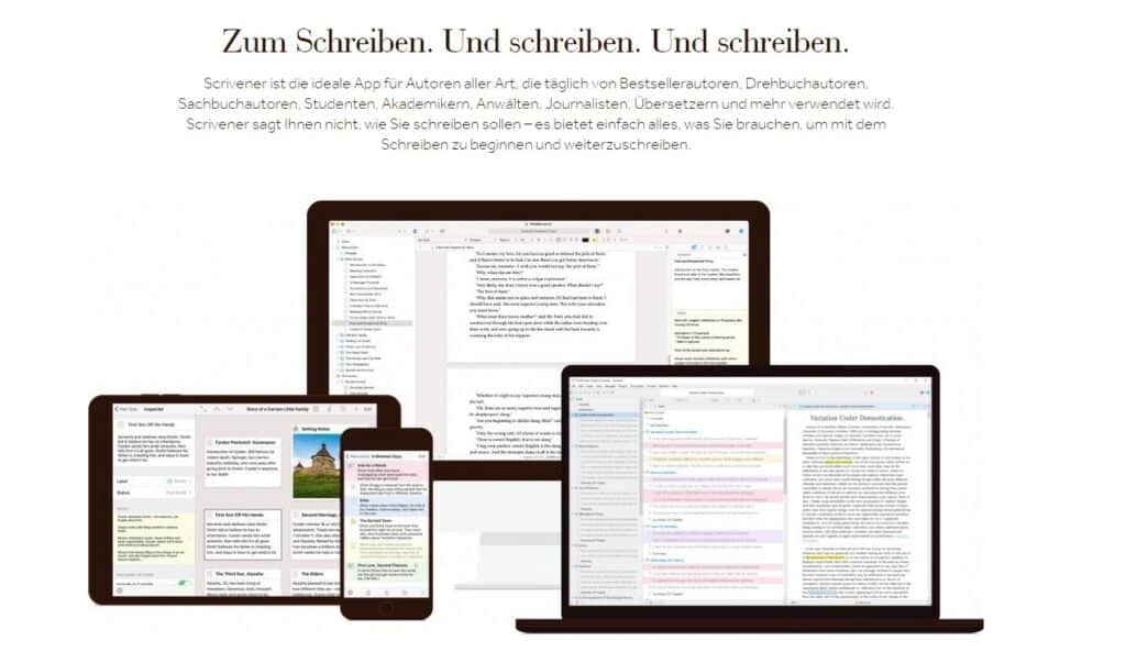 ᐅ Die 15 besten Software-Tools zum Schreiben von Büchern